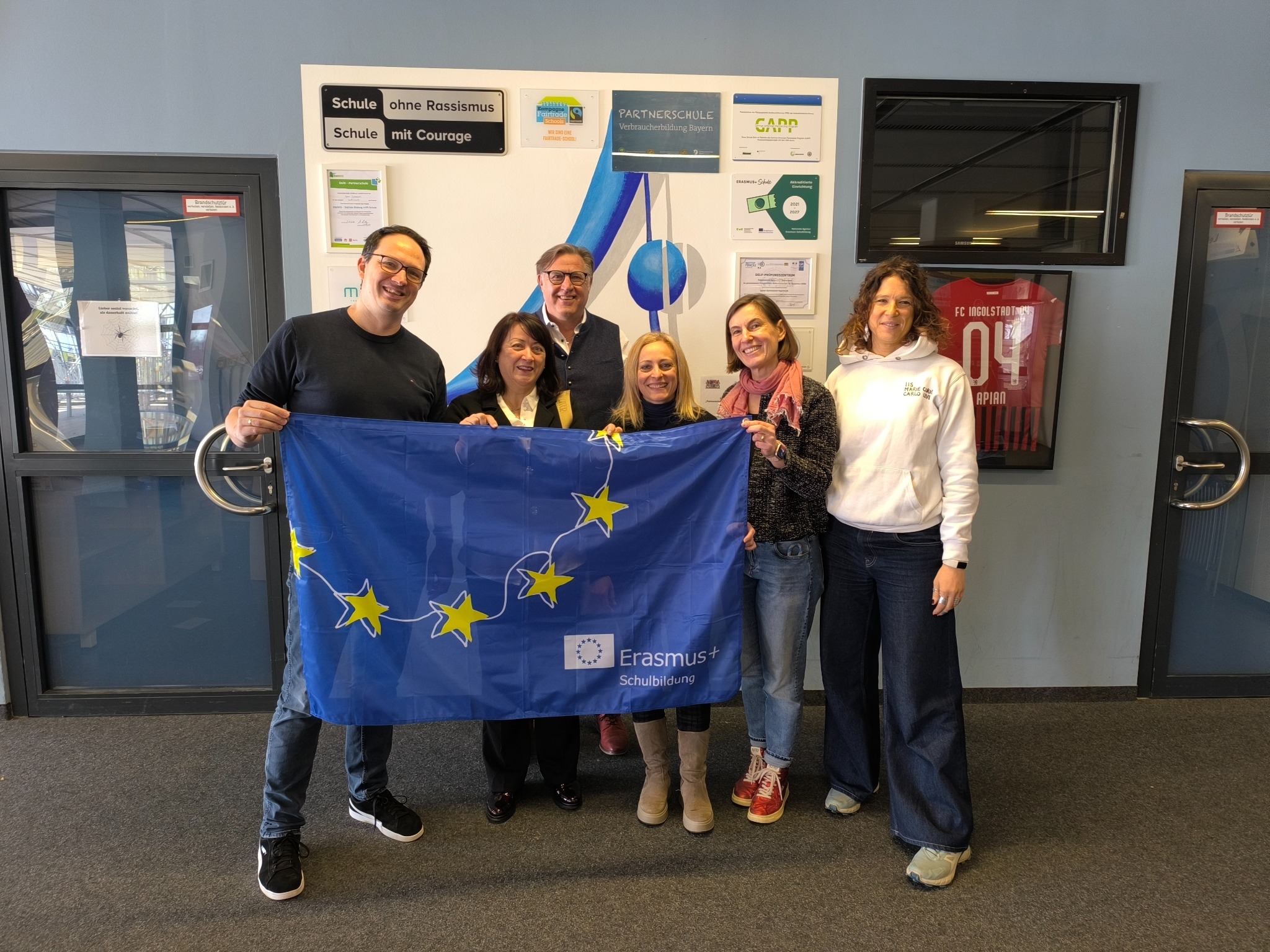 APIAN Gymnasium - Erasmus+: Italienische Kolleginnen aus Turin zu ...